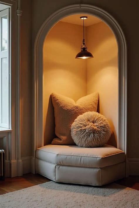 50 Ideas For A Cozy Reading Nook In Your Living Room Light Decor For