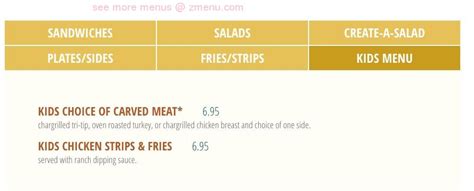 Online Menu Of Jacks Urban Eats Restaurant Sacramento California