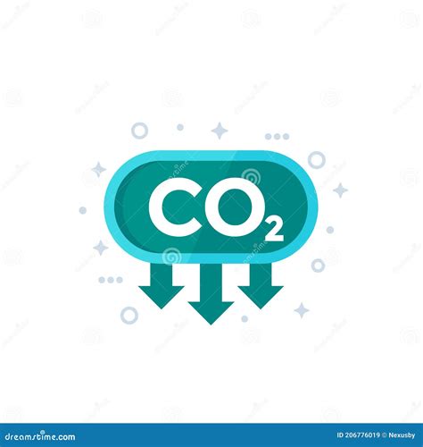 Reduce Carbon Emissions Vector Icon Stock Illustration Illustration Of Smoke Environment