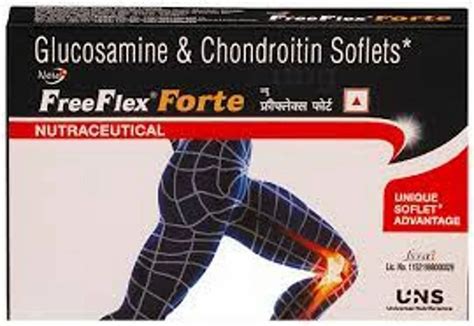 Freeflex Forte Glucosamine Chondroitin Capsule 500 Mg At ₹ 528bottle
