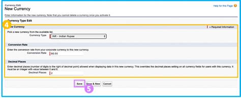 Multiple Currency Settings In Salesforce Go Coding