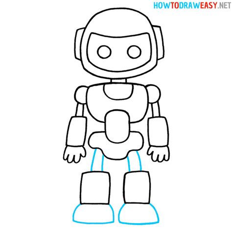 How To Draw A Robot How To Draw Easy How To Draw A Robot How To Draw Easy