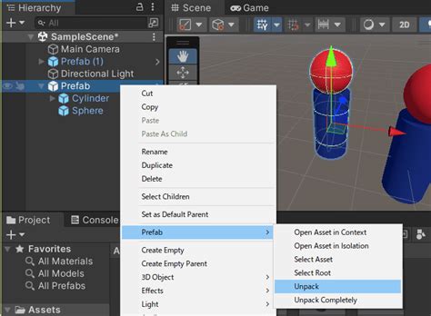 【unity】プレハブ：ゲームオブジェクトを複製して変更を連動できる
