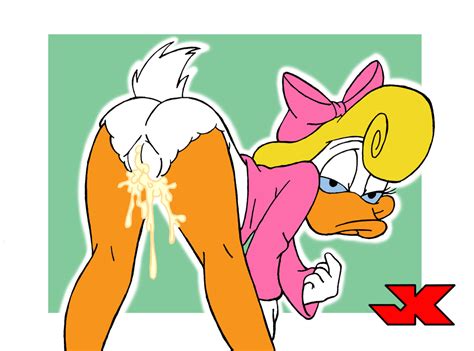 Rule 34 Black Eyes Blonde Hair Bottomless Cum Cum Drip Duck Jk Loon No Humans Shirley The Loon