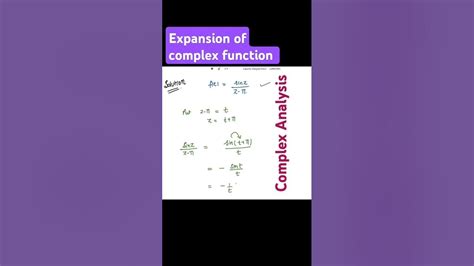 complex analysis engineering mathematics complexanalysis shortvideo