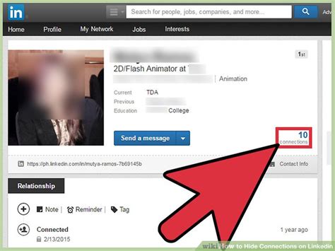 How To Hide Connections On Linkedin 10 Steps With Pictures