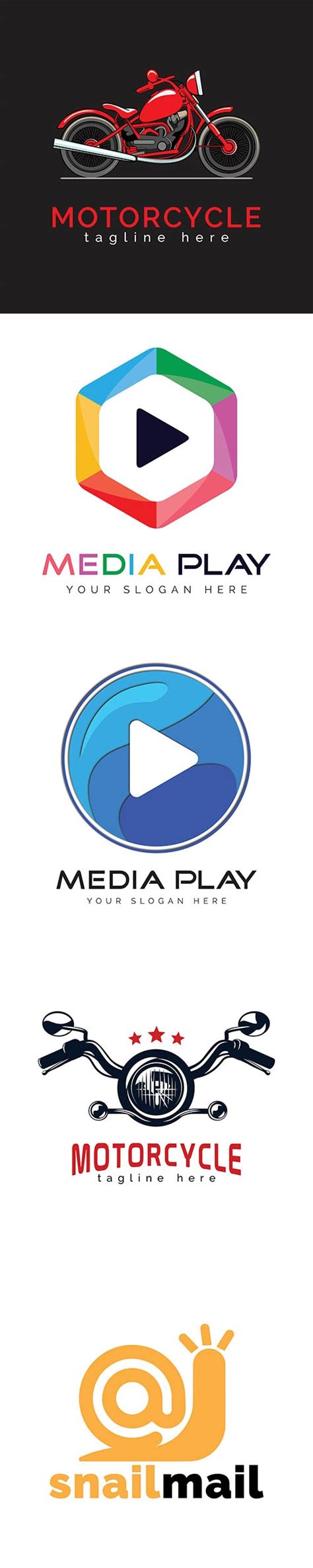 媒体播放器与蜗牛标志素材cnn