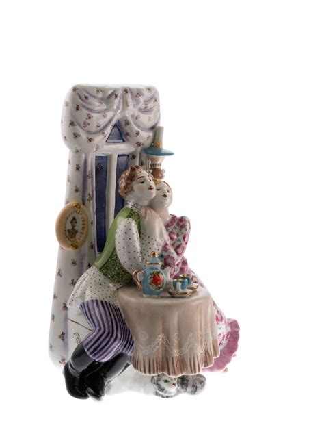 Фарфорова Статуетка Чай Чайок Купити Kyivporcelain