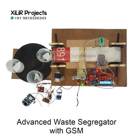 Advanced Waste Segregator With Gsm M Tech B Tech Engineering Projects Thesis Research Help In