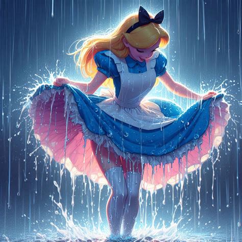 Alice Happy In The Rain By Chryslerfire On Deviantart