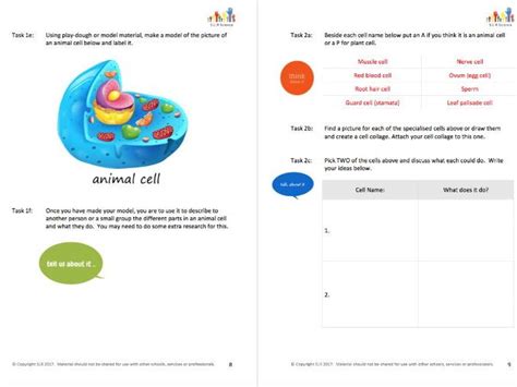 Reproduction Science Workbooklet Teaching Resources