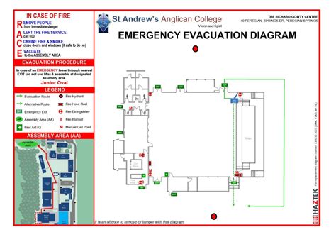Fire Evacuation Signs And Diagrams Fire Evacuation Maps Haztek Pty