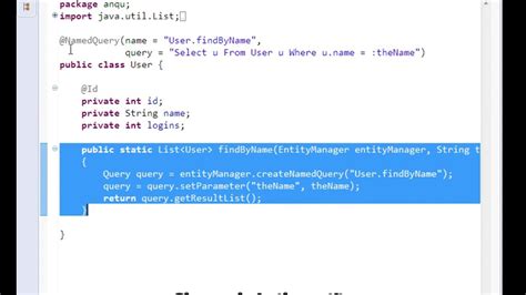 Removing A Jpa Namedquery And Generated Artifacts With Anqu Method In