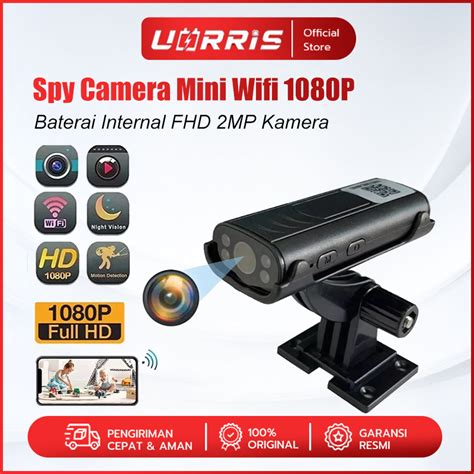 Jual Uorris Spy Camera Mini Wifi Baterai Internal Fhd 2mp Kamera Cctv