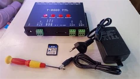 Black Base 8000TTL Pixel LED Controller 5 V DC 100 V AC At 1800 Piece In New Delhi