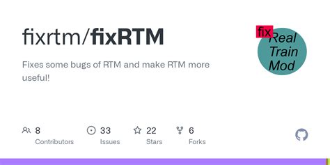 Github Fixrtmfixrtm Fixes Some Bugs Of Rtm And Make Rtm More Useful