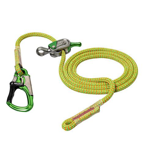 tropical ivy flipline with notch glide rope grab sherrilltree