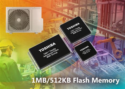toshiba releases new microcontrollers with expanded code flash memory
