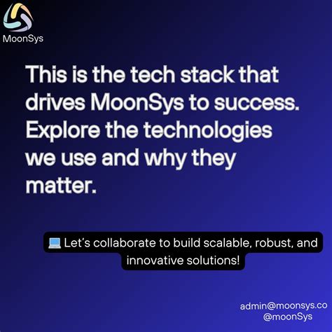 Moonsys On Linkedin Tools And Technologies We Use At Moonsys 🌐 🔧 Tools