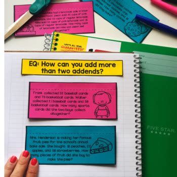 Addition Subtraction Interactive Notebook By Sweet Tooth Teaching