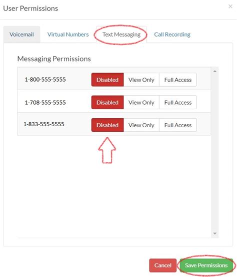 How To Disable Text Messaging Talkroute Support