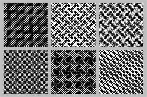 Premium Vector Geometrical Diagonal Square Pattern Set