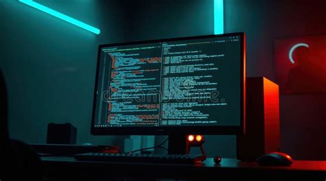 Close Up Of Coding On Modern Computer Monitors Stock Image Image Of Script Programming 362151403