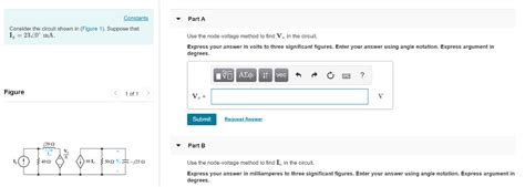 Solved Constants Part A Consider The Circuit Shown In Chegg