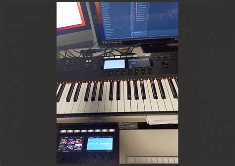komplete kontrol s61 mk2 left screen is whited out — community