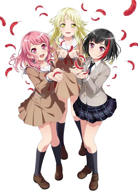 Maruyama Aya Mitake Ran Tsurumaki Kokoro Anime Fandoms Bang Dream Joyreactor