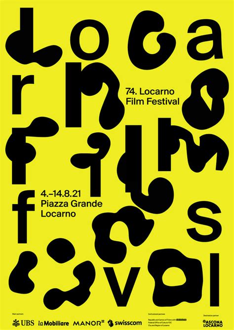 “locarno Film Festival Contest” 2021 By Michael Speranza Patricia Bürkli Olivia Hubli Typo