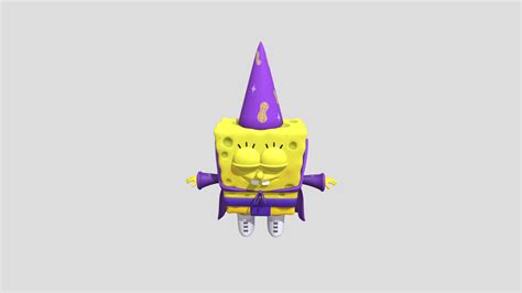 Comsic Shake Spongebob Wizard 3d Model By Bfbbr Bfbb Sbm Ts Cs Smf From Cheryl Hill