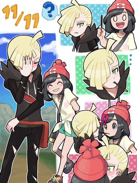 Selene And Gladion Pokemon And 1 More Drawn By Koutetsufesteel