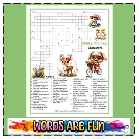 Easy Crossword Puzzles