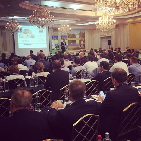 Chairman And Founder Claudio Cocca Giving Welcome Address At The Ggi