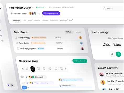 Project Management Components Ui Artofit