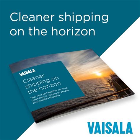 Vaisala On Linkedin Wind Assisted Vessels The Future Of Cleaner Shipping
