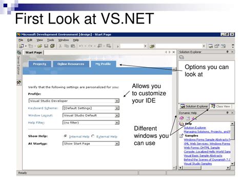 PPT Introduction To VB NET PowerPoint Presentation Free Download ID
