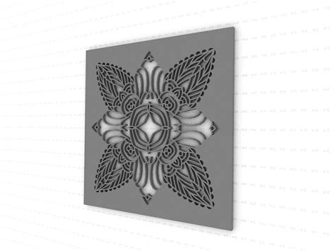 Mandala Modelo 3d 3 Dwg Fbx Max Obj Unknown Stl Wrl Free3d