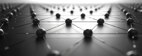 Premium Photo Clean And Modern Network Layout Nodes Background