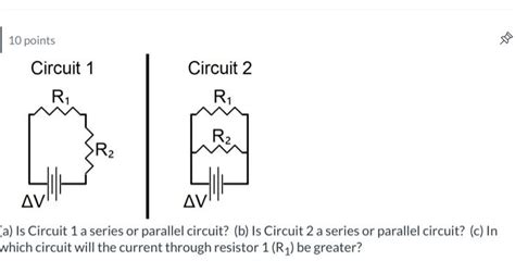 Solved A Is Circuit A Series Or Parallel Circuit B Chegg Com