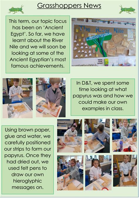 Grasshopper News Preston Primary School