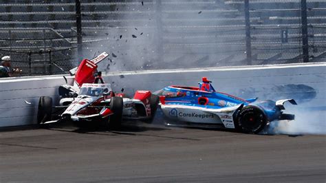 Scary Indy 500 Practice Crash Sends Driver To Hospital Fox News