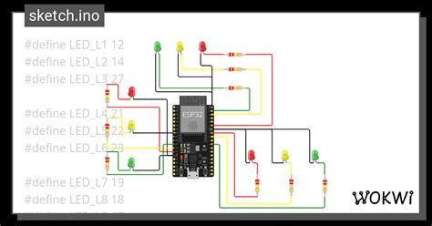 10jihan Aziza Labibapertigaan Lampu Merah Wokwi Esp32 Stm32