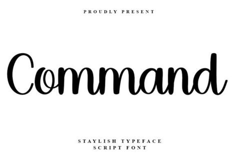 Command Font Download Stylish Handwritten Calligraphy Font Canyon