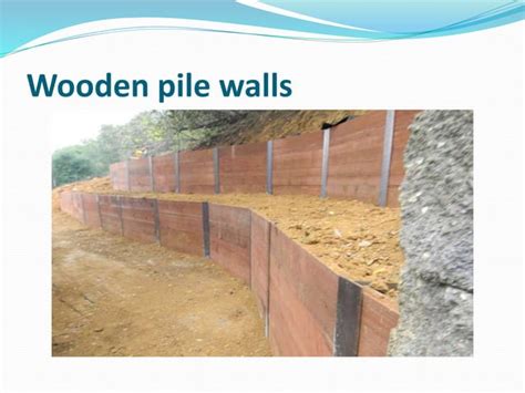 Earth Retaining Structures Pptx Geology Science