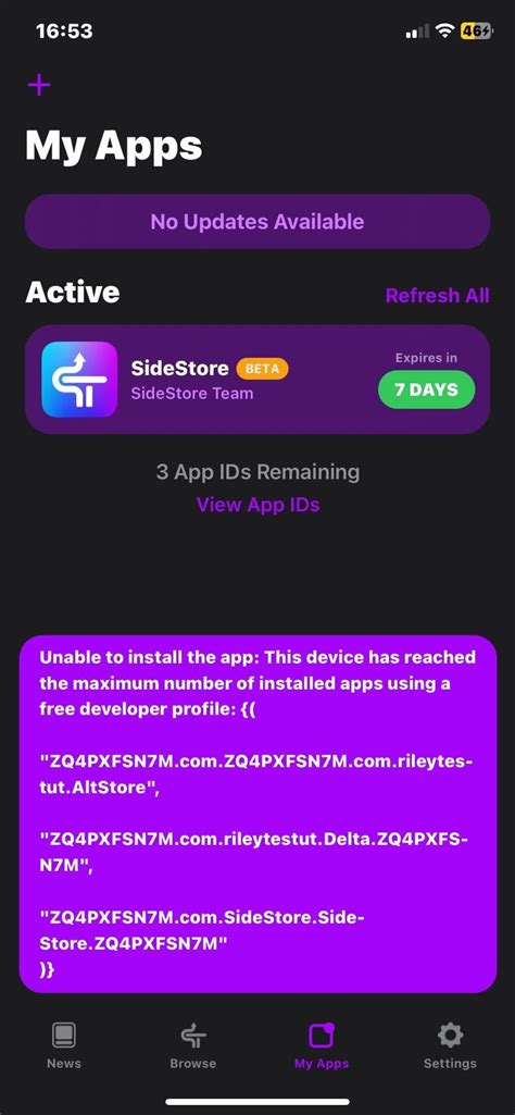 Cant Install Apps Raltstore