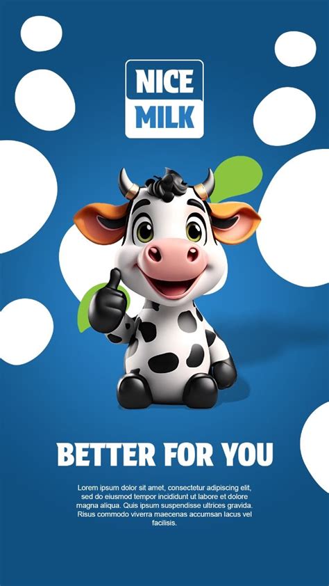 Nice Milk Packaging Milk Poster Design Hoarding Design Milk Brands