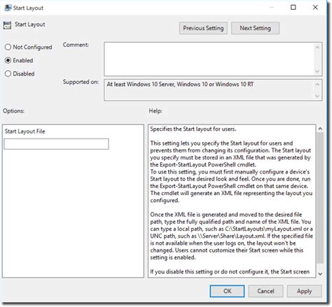Deploy The Windows Start Menu Layout With Group Policy Sysops