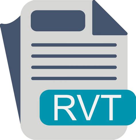 rvt file format flat icon 53938628 vector art at vecteezy